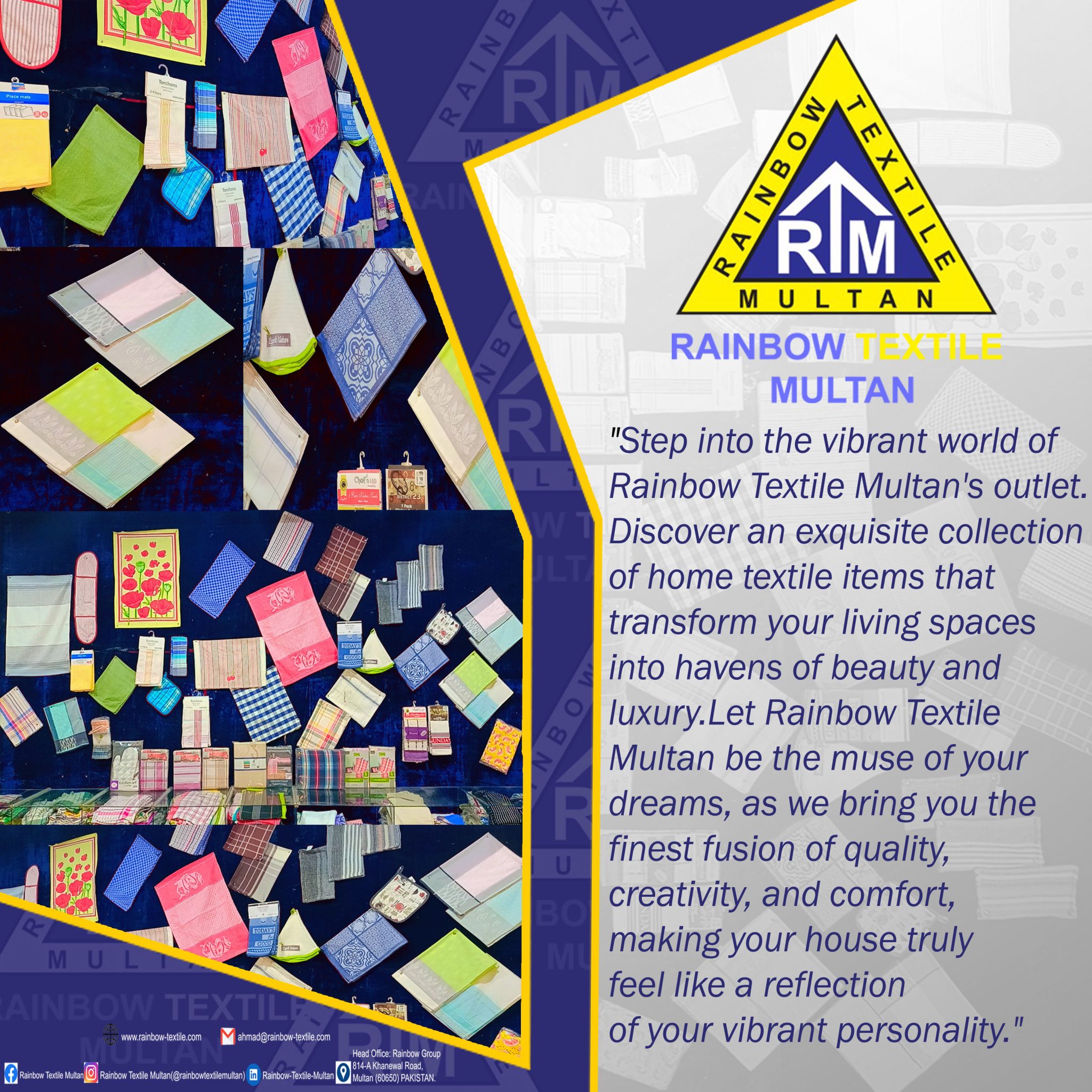 Outlet Store – Rainbow Textile Multan